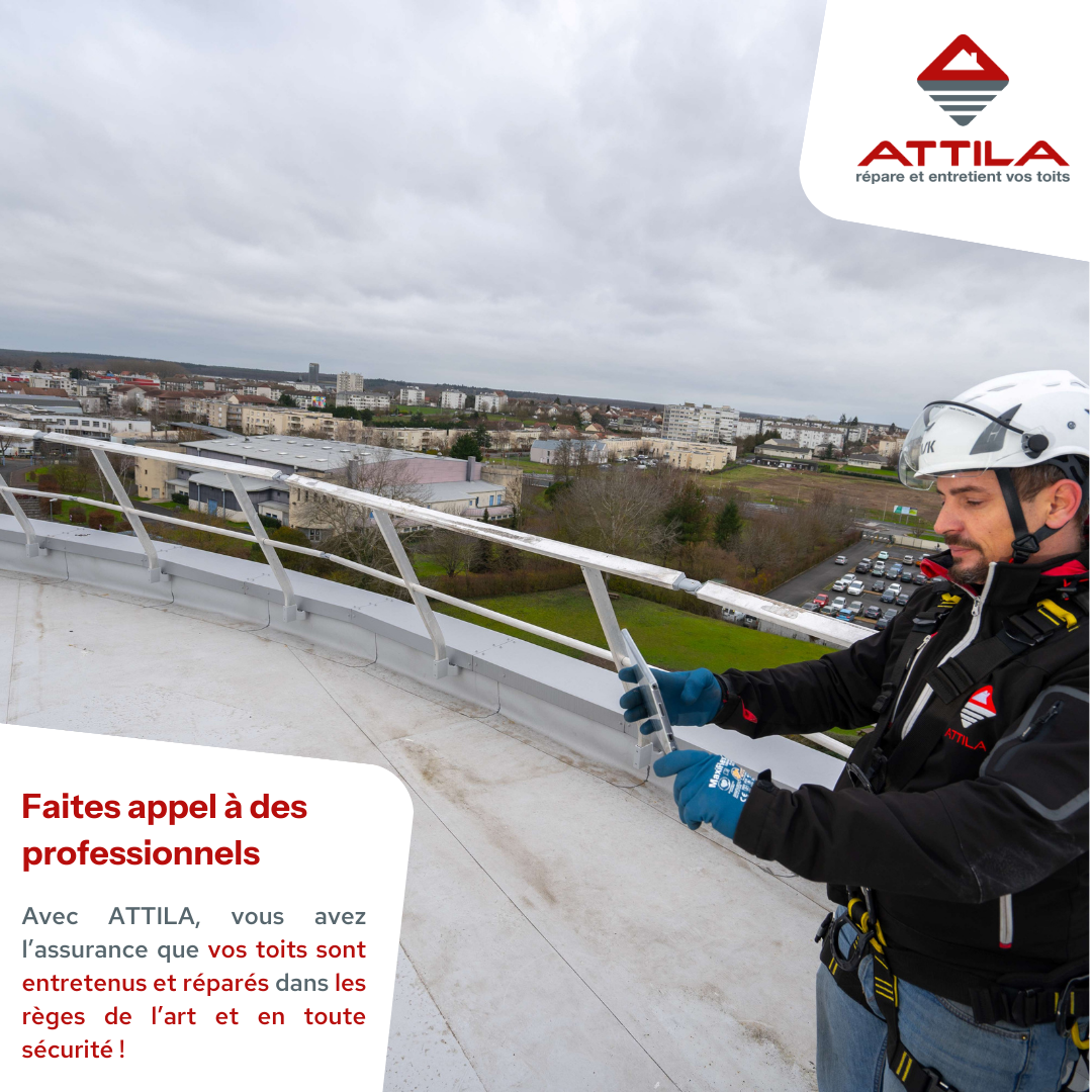 ATTILA : L’EXPERT QU’IL VOUS FAUT POUR VOS TRAVAUX EN TOITURE | ATTILA