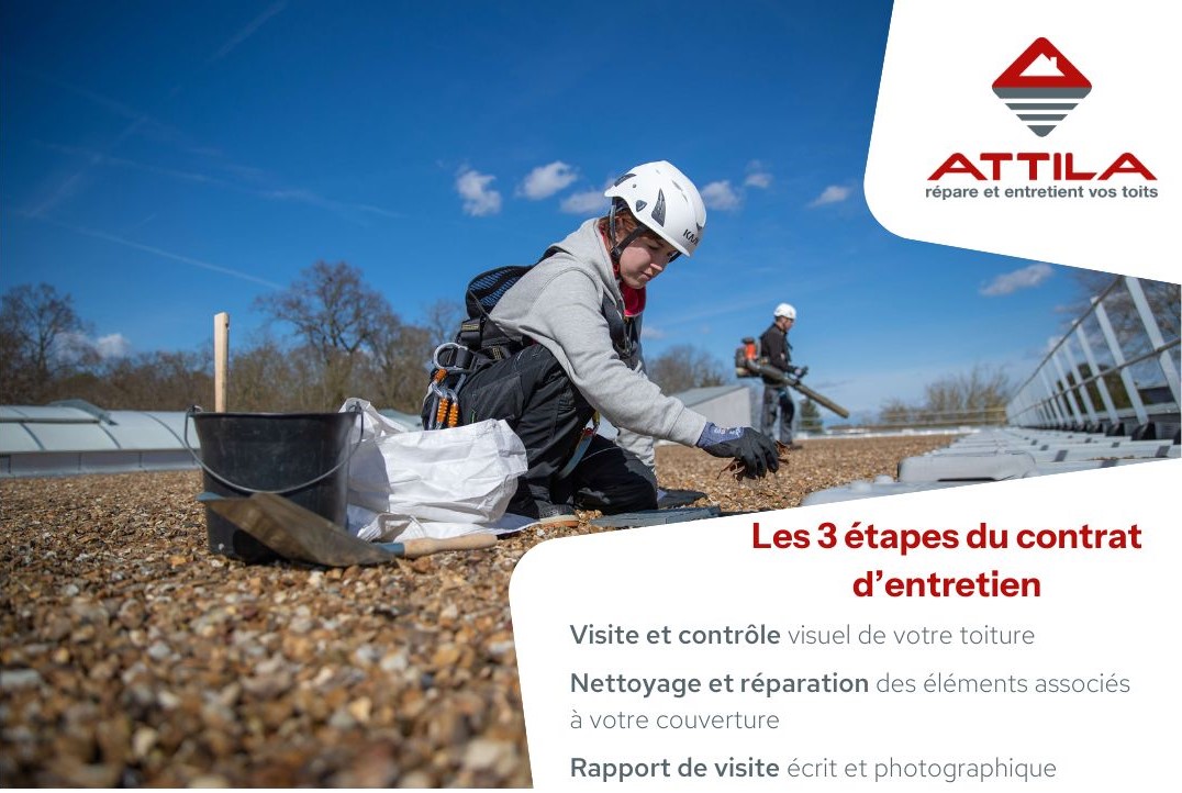 ATTILA NEVERS ENTRETIENT VOS TOITS – COMMENT ? | ATTILA