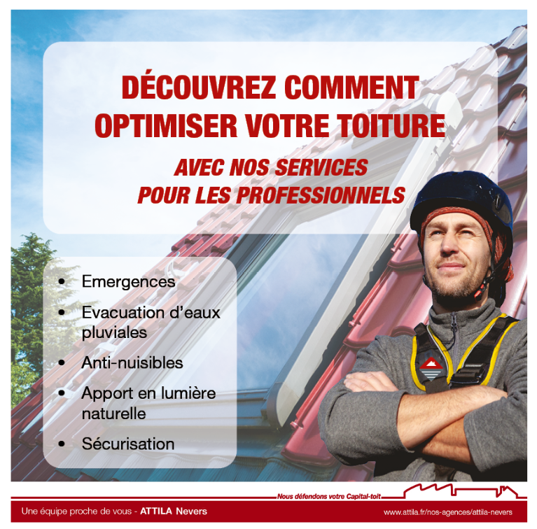 ATTILA NEVERS OPTIMISE VOS TOITS | ATTILA
